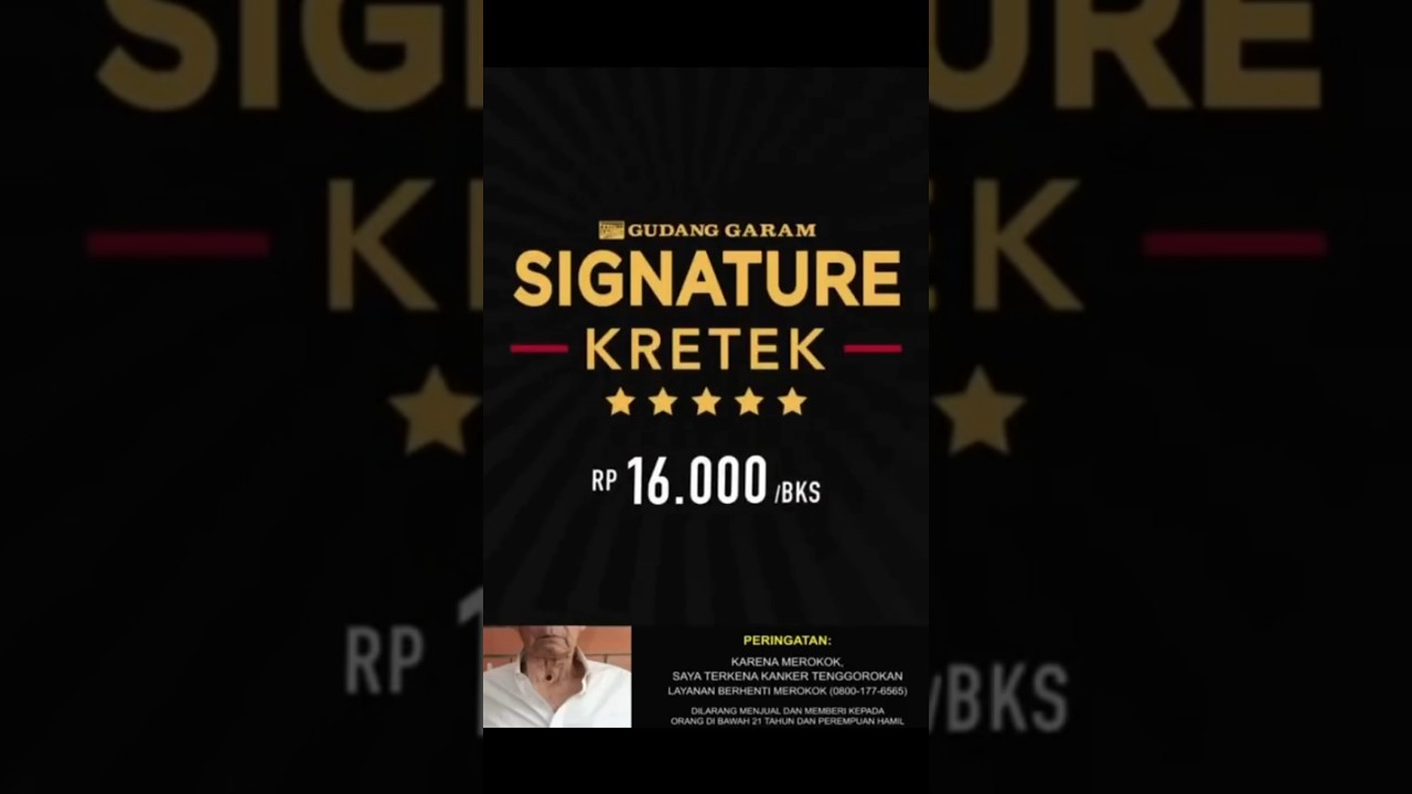 SAATNYA REVOLUSI KRETEK DENGAN SIGNATURE KRETEK - YouTube