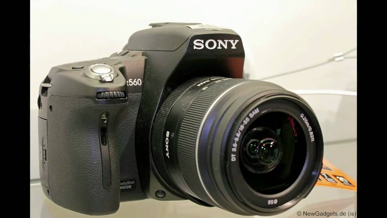 Sony Alpha 580 German Hands On at IFA 2010 - YouTube
