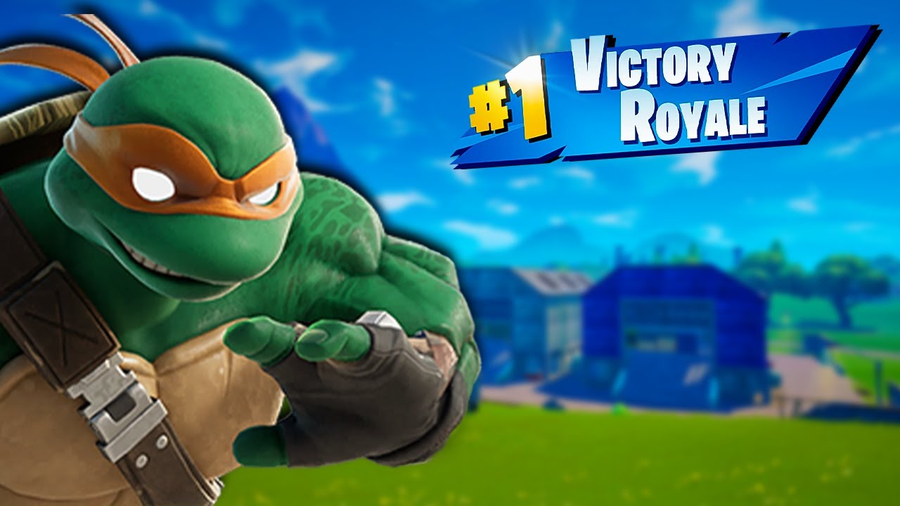 Fortnite x TMNT Duos! Michelangelo! New Elimination Record 24! - YouTube