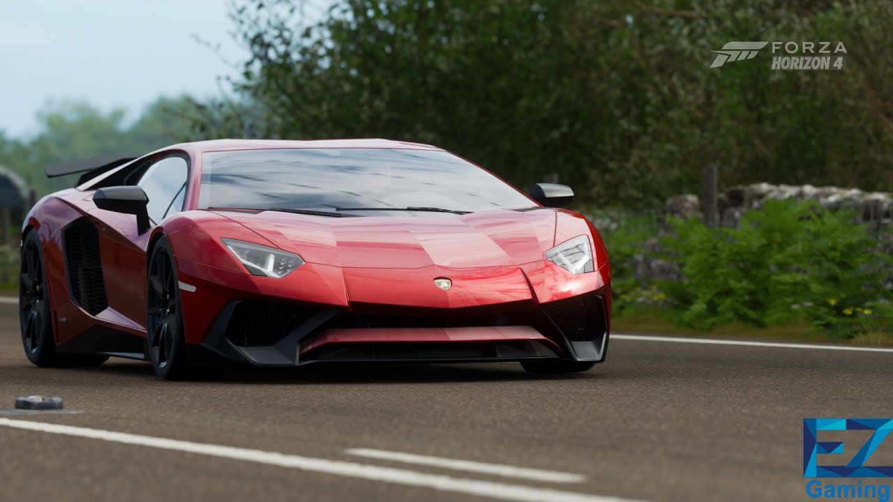 Lamborghini Aventador SV - FH4 Gameplay - YouTube