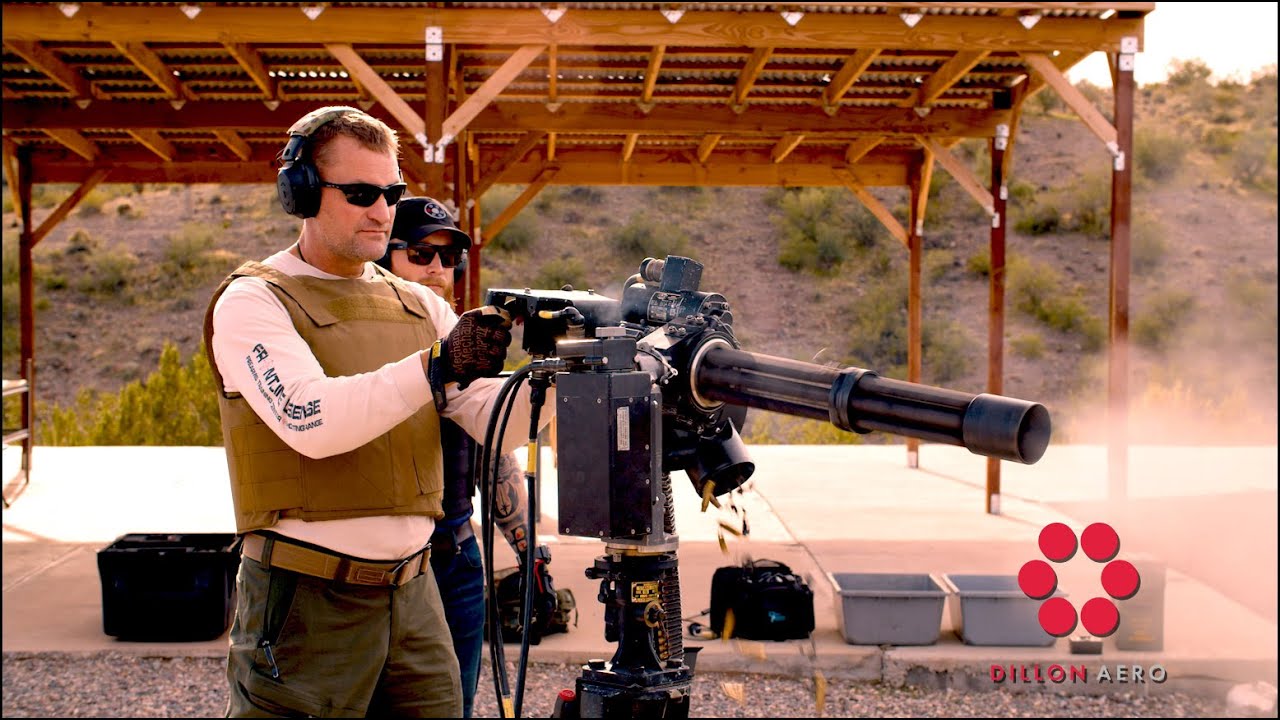 Dillon Aero Minigun - M134 Training Class (4K resolution) - YouTube
