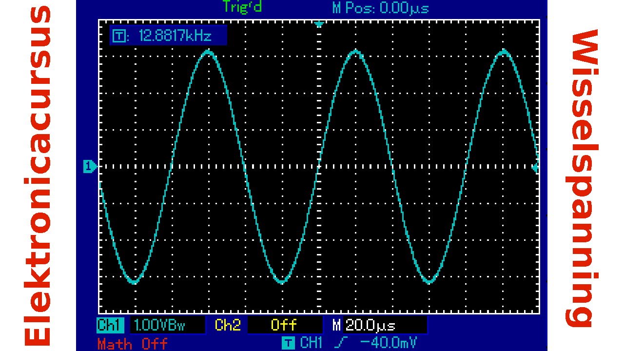Elektronicacursus: Wisselspanning - YouTube