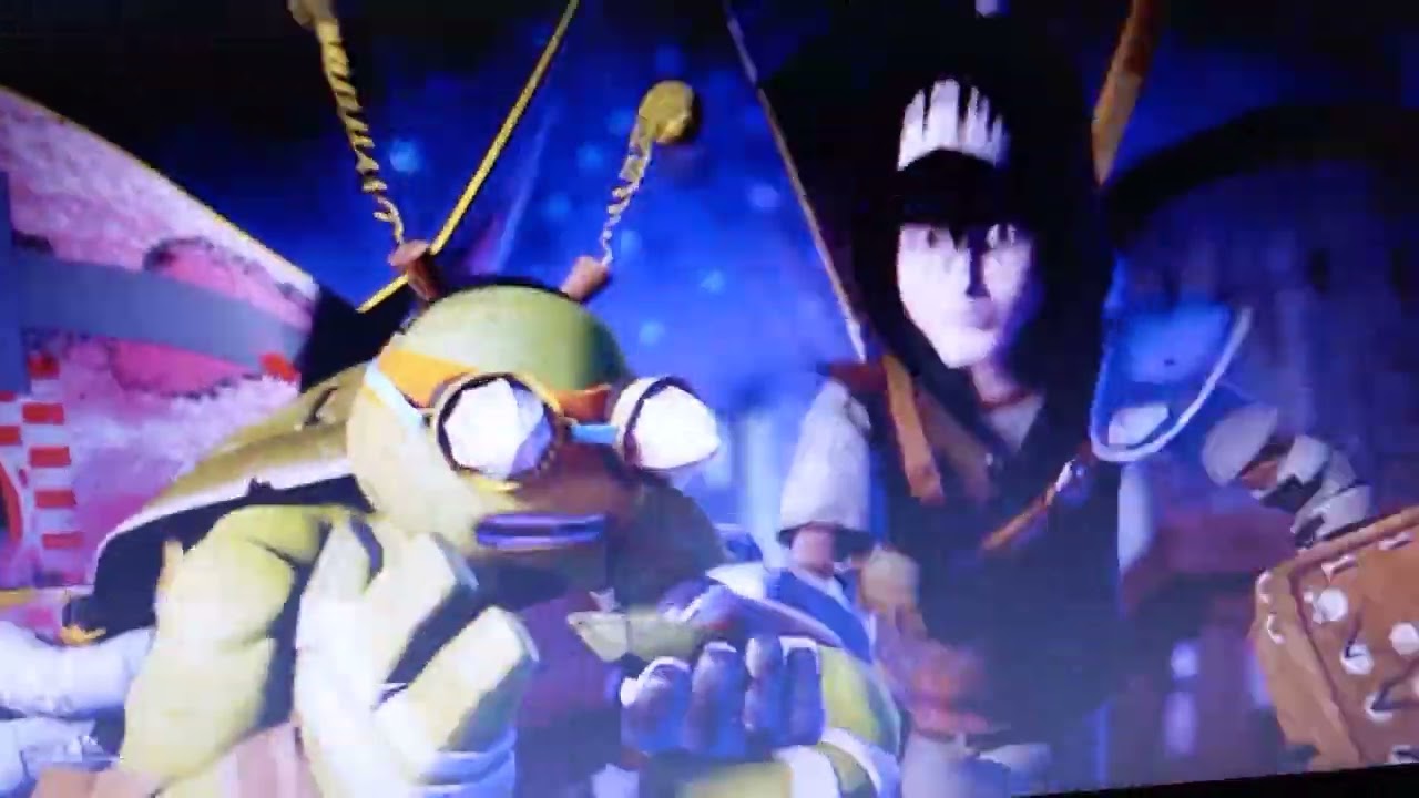 TMNT 2012 Mikey Tells Raph On The Phone To Not To Tell April About ...