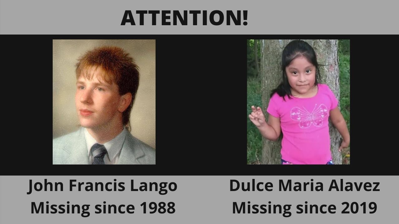 Two disappearances that require attention: John Francis Lango and Dulce ...