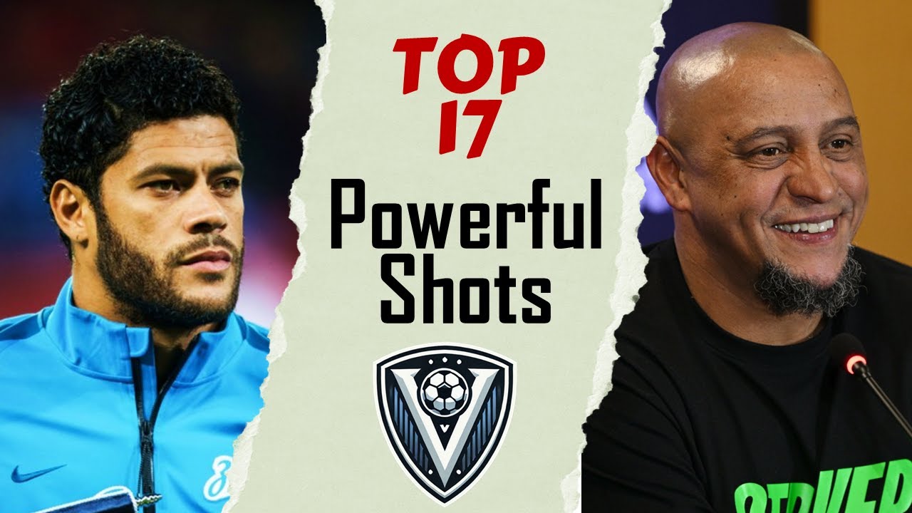 Top 20 Footballers with the Most Powerful Shots in History ⚽ - YouTube