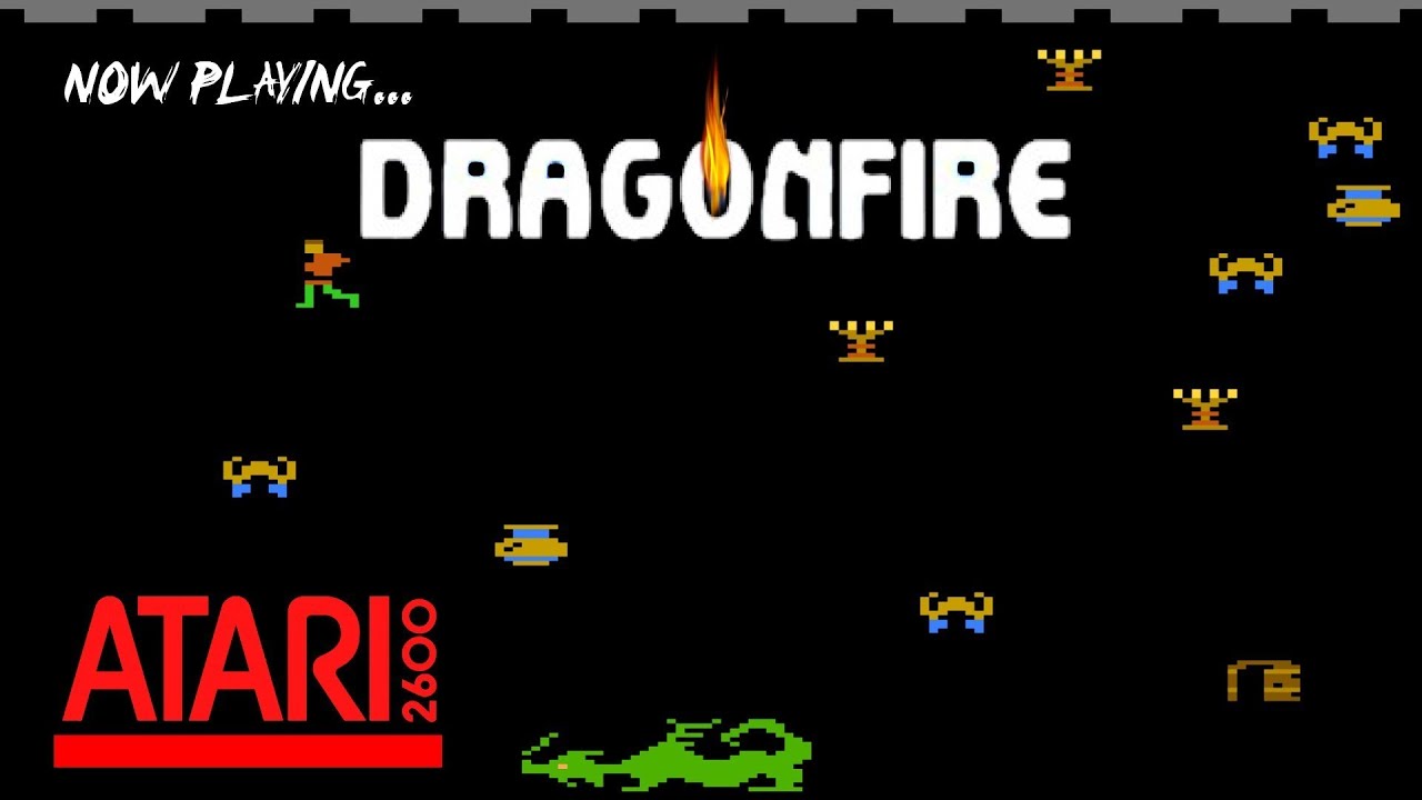 NOW PLAYING...DRAGONFIRE (ATARI 2600) - YouTube