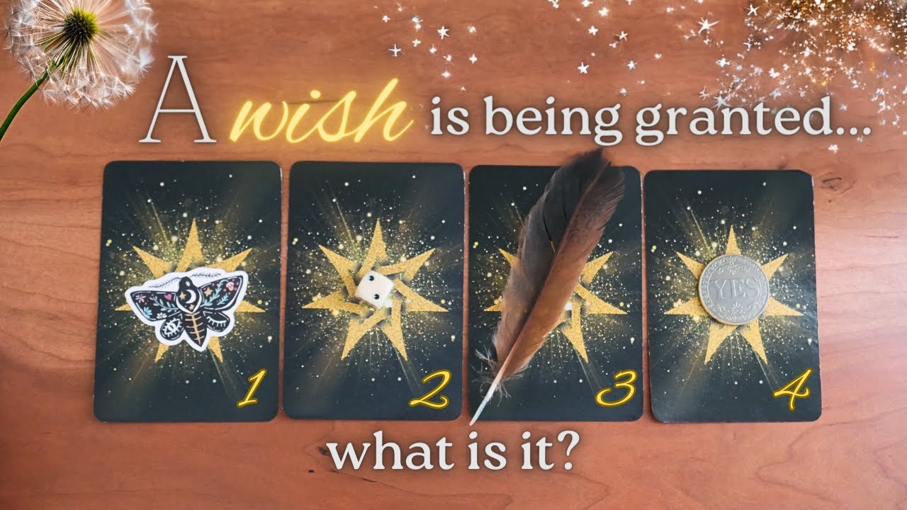 🍀 🔮 A WISH IS BEING GRANTED FOR YOU! 🍀 🔮 Pick A Card Tarot Reading ...