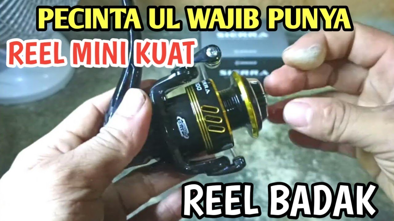 UNBOXING REEL PANCING 🟠 REEL MINI UNIK🟠 - YouTube