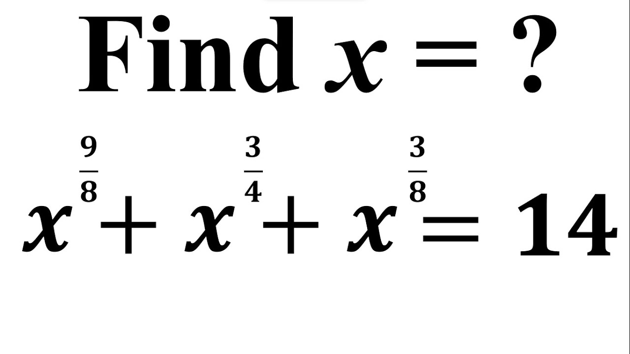 Radical Equation Breakdown: Solving for Beginners - YouTube