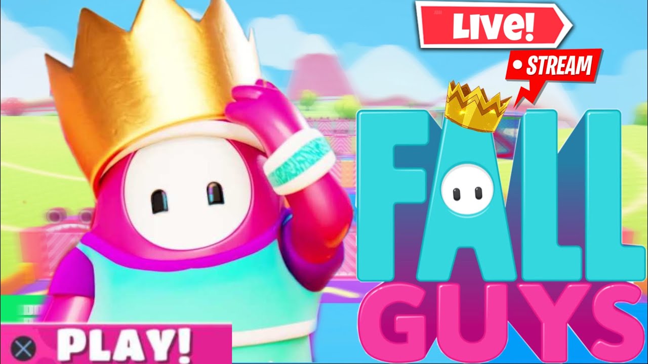 "🟤 24/7 LIVE NOW Fall Guys Live Stream!! - YouTube