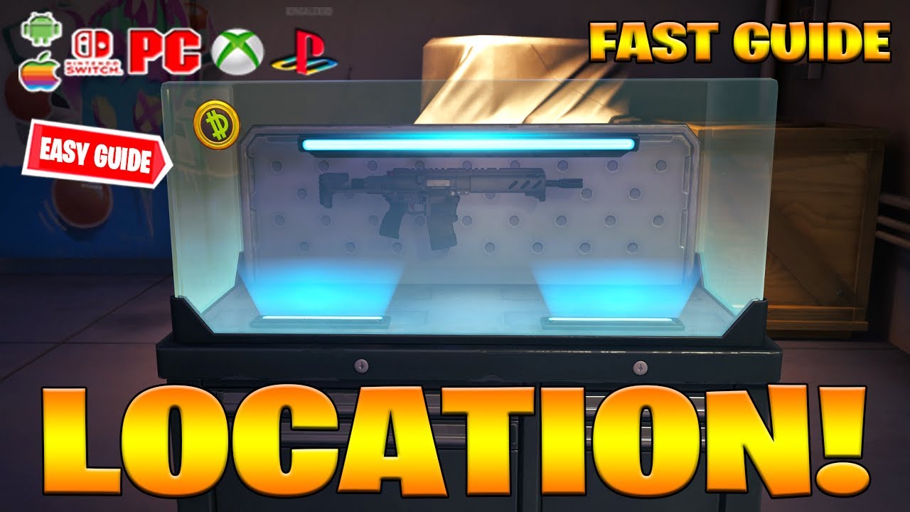 Where to find Lawless Trinity Assault Rifle Location in Fortnite! (How ...