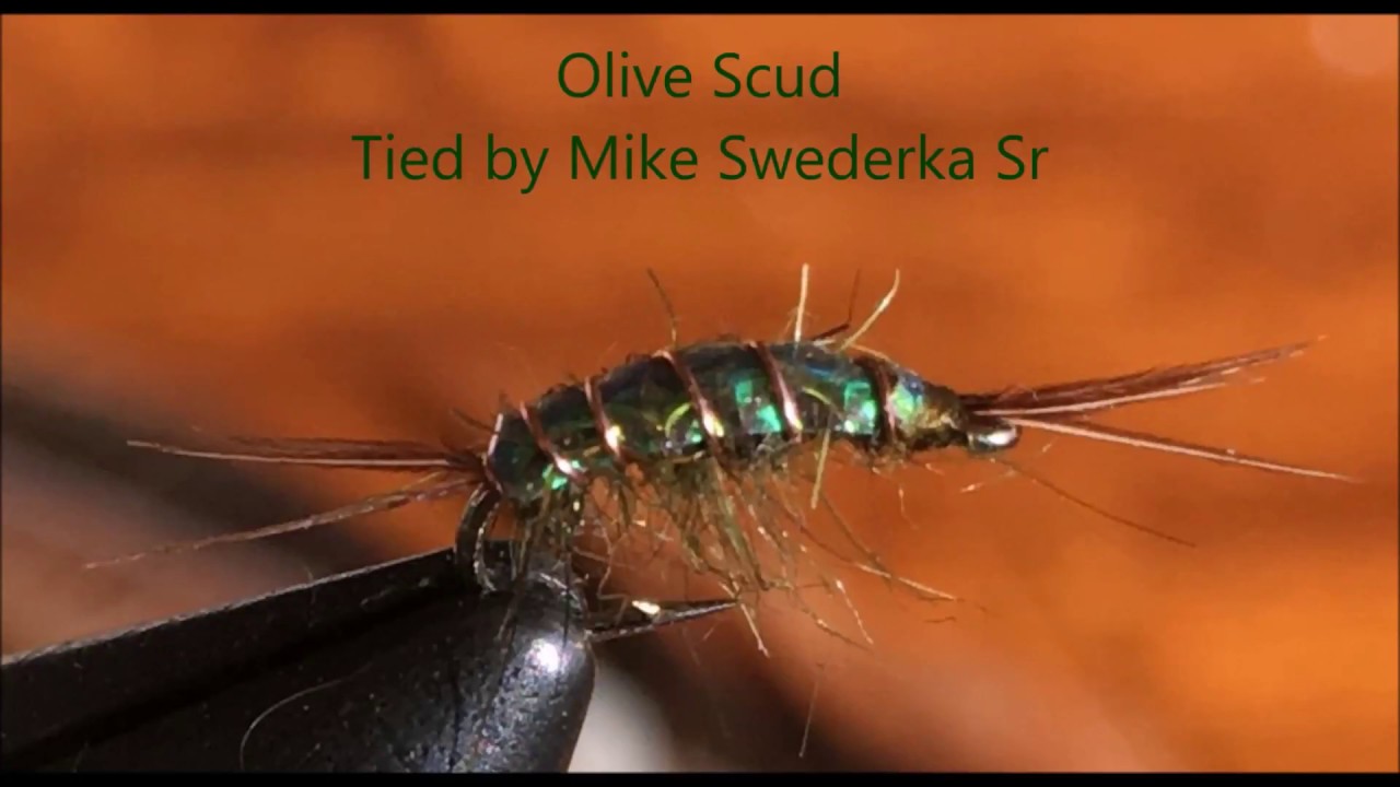 Olive Scud Tied my Mike Swederska 2 - YouTube