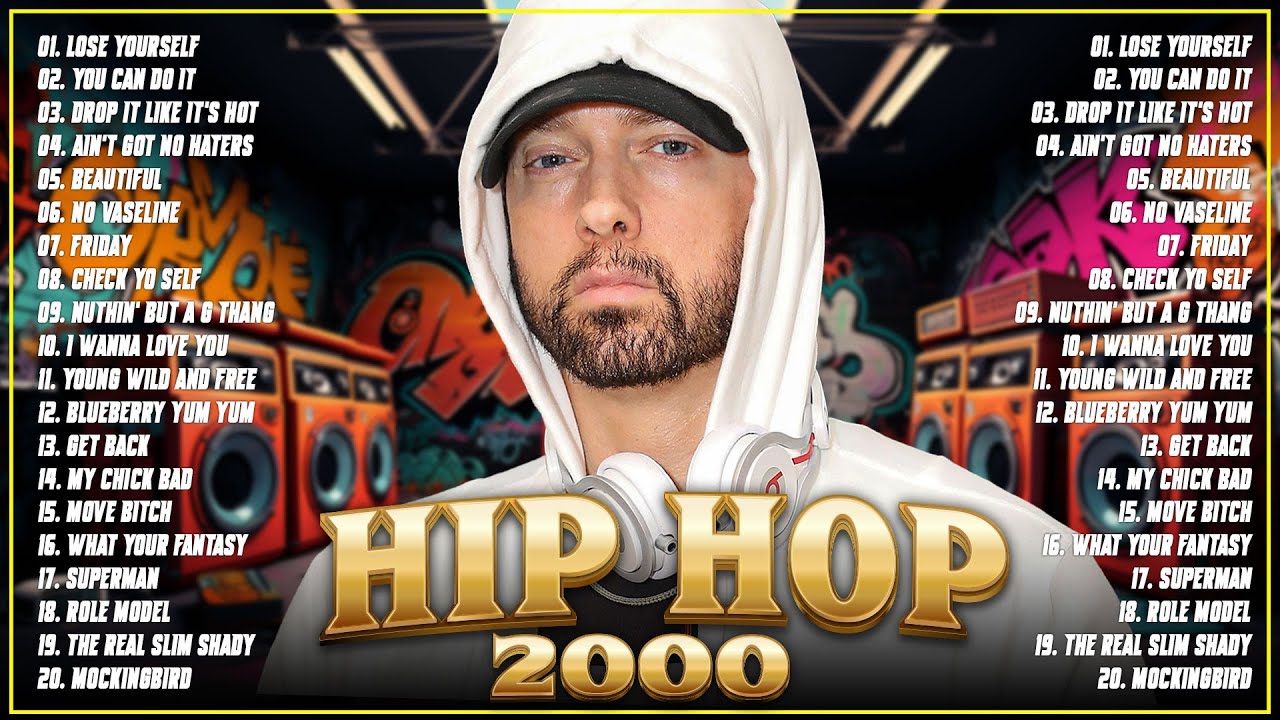 HIP HOP 2000s 📀📀- Hip Hop playlist - Eminem, Snoop Dogg, Nas, Jay z ...