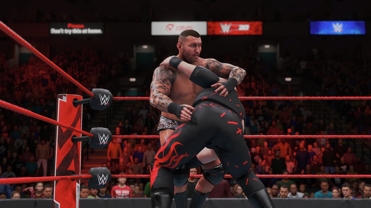 WWE 2K20 PS5 4K Randy Orton vs Kane - YouTube