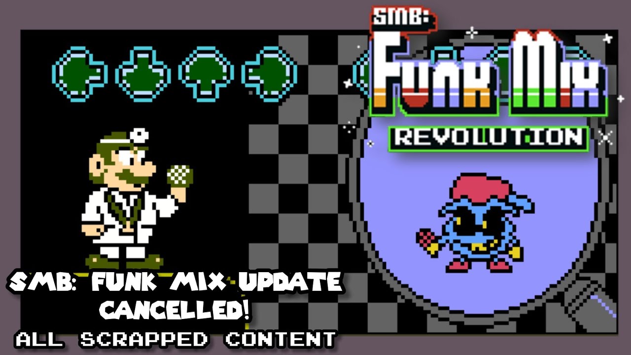 SMB: FUNK MIX REVOLUTION CANCELLED!!! | REJECTED UPDATE | DR. MARIO ...