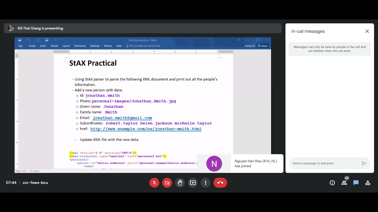 XML(PRX301) _ Web Development _ Buổi 19+20 - YouTube