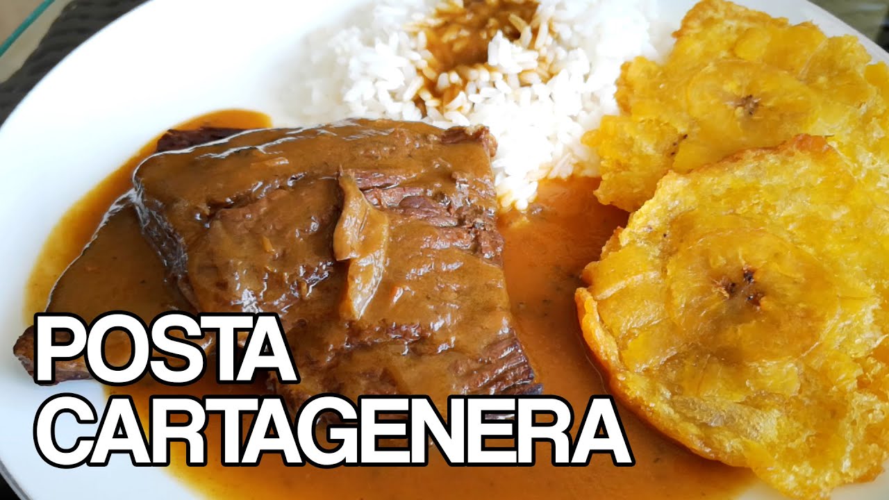 RECETA POSTA NEGRA CARTAGENERA | Típica colombiana | Fácil y deliciosa ...