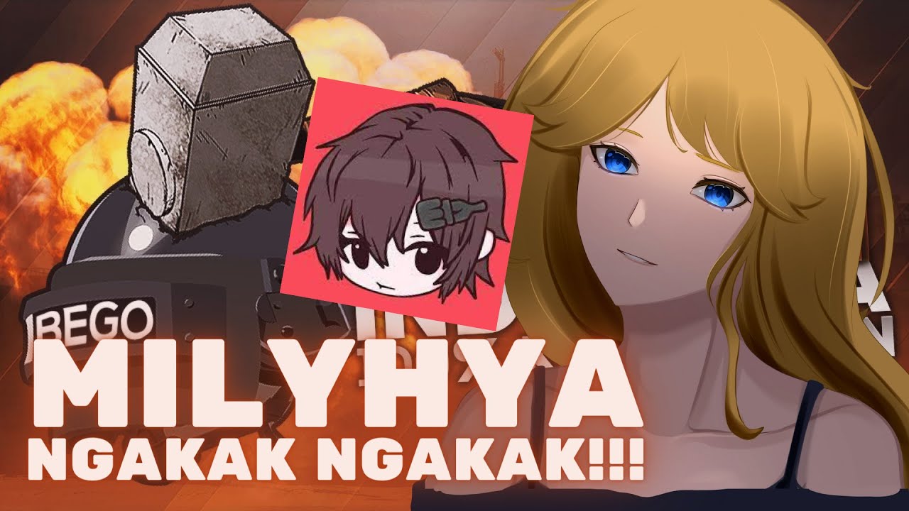 REACTION @MILYHYA PUBG Indonesia - 100% Kebodohan. NGAKAK PARAH!!! # ...