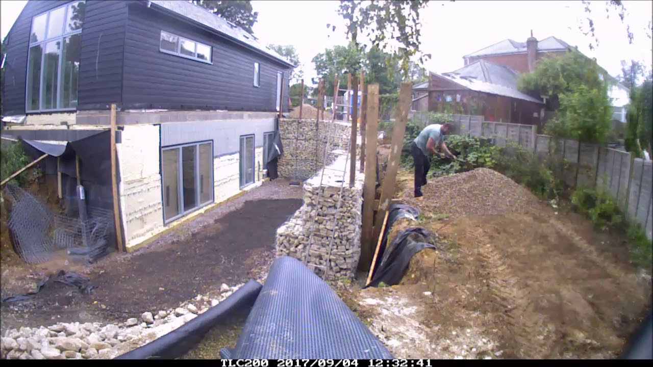 Backfill gabions 1 - YouTube