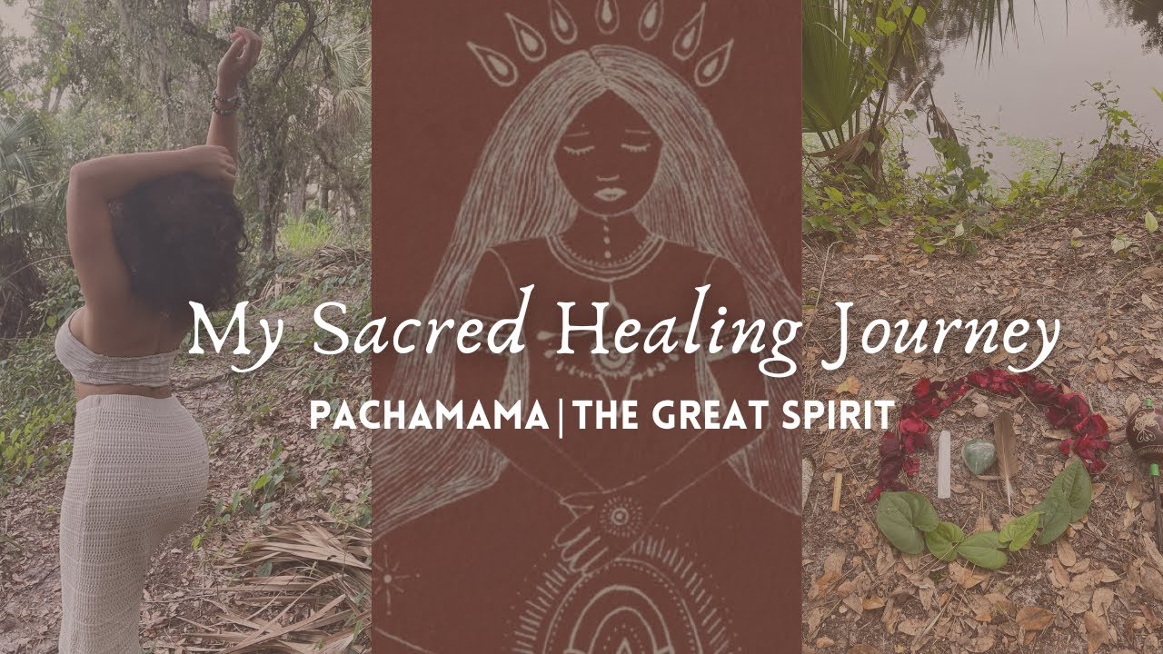 my sacred healing journey + earth altar offering | recentering my ...