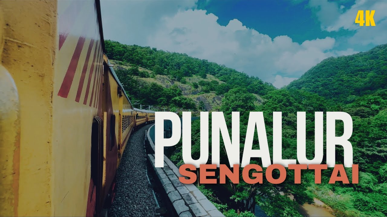 Punalur to sengottai | Western Ghats Train Adventure | Stunning ...