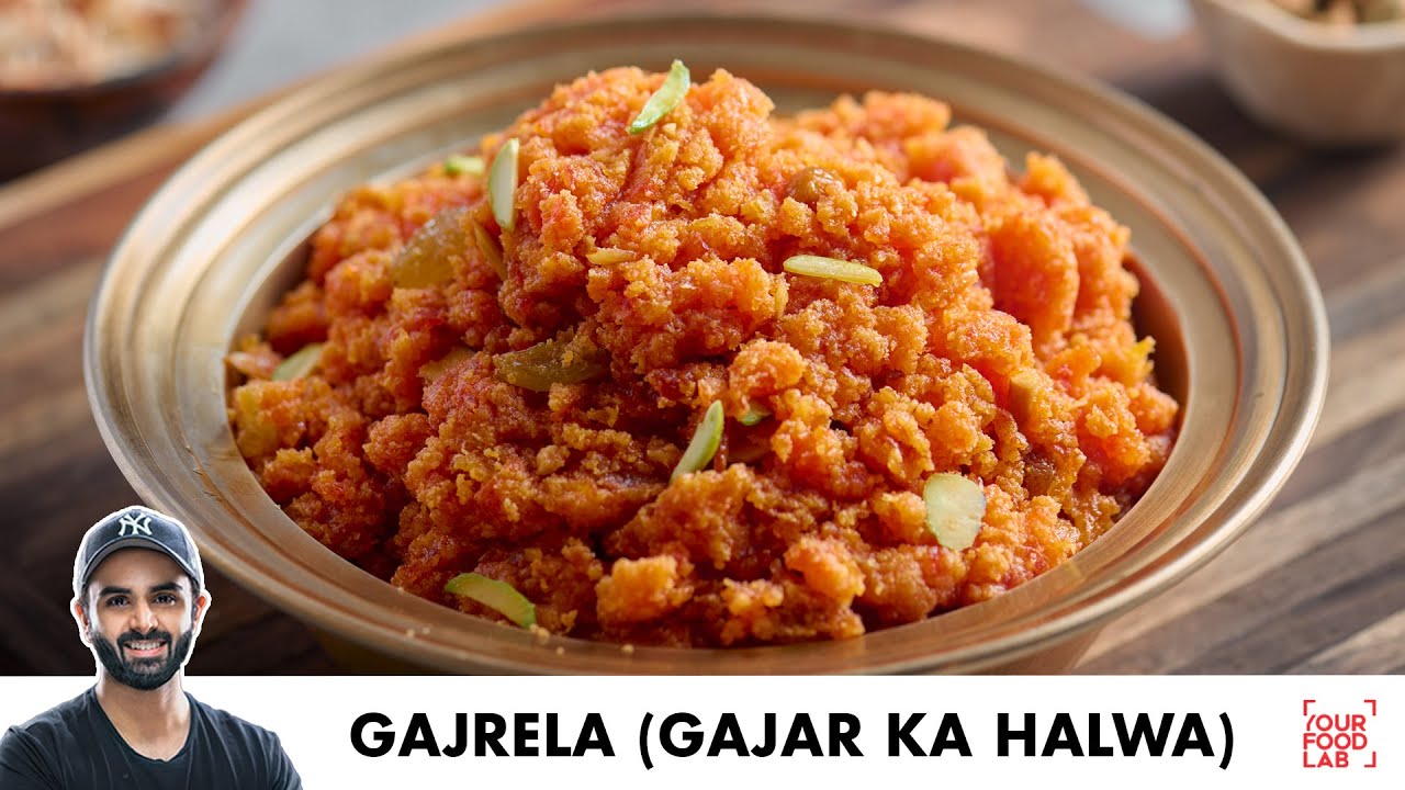 Gajar Ka Halwa without Ghee or Mawa | Gajrela | बिना घी और मावा गाजर का ...