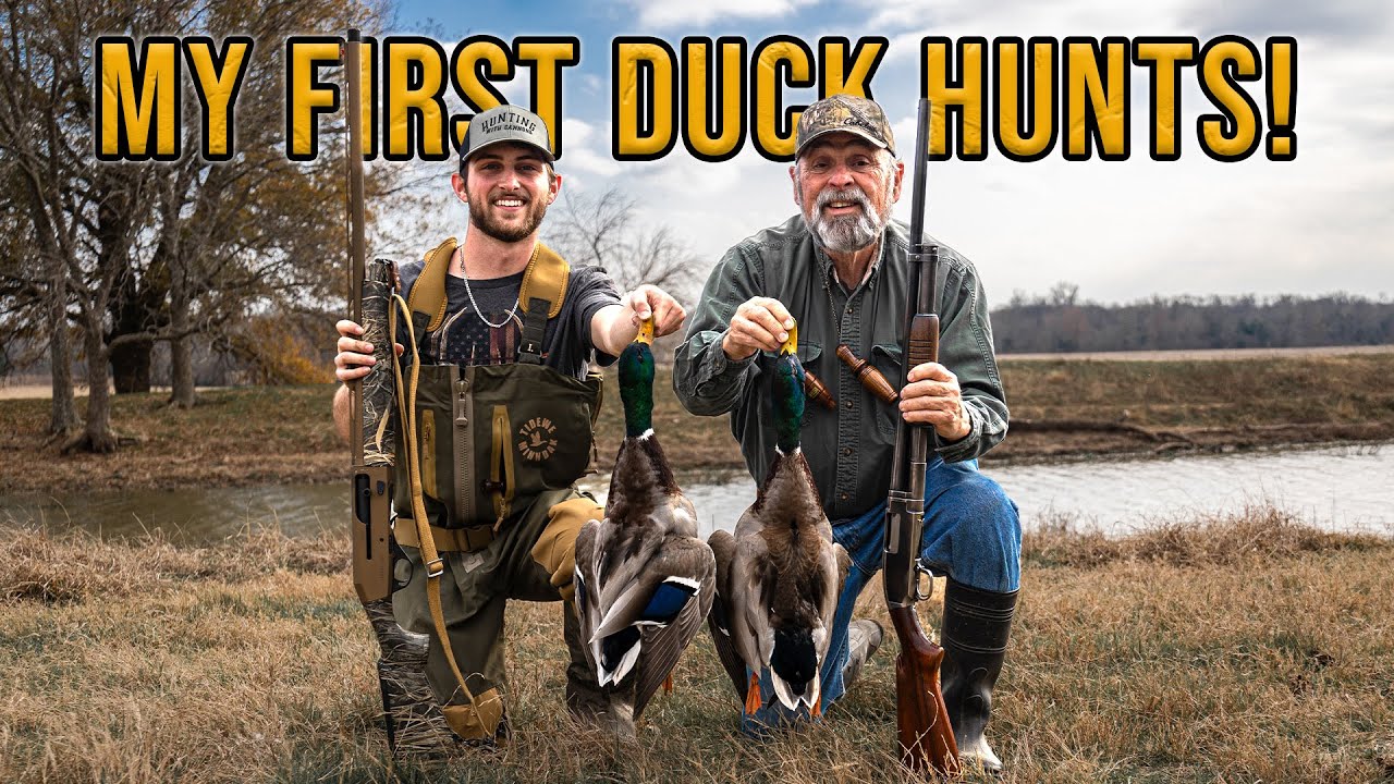 My First Time DUCK HUNTING!! - YouTube