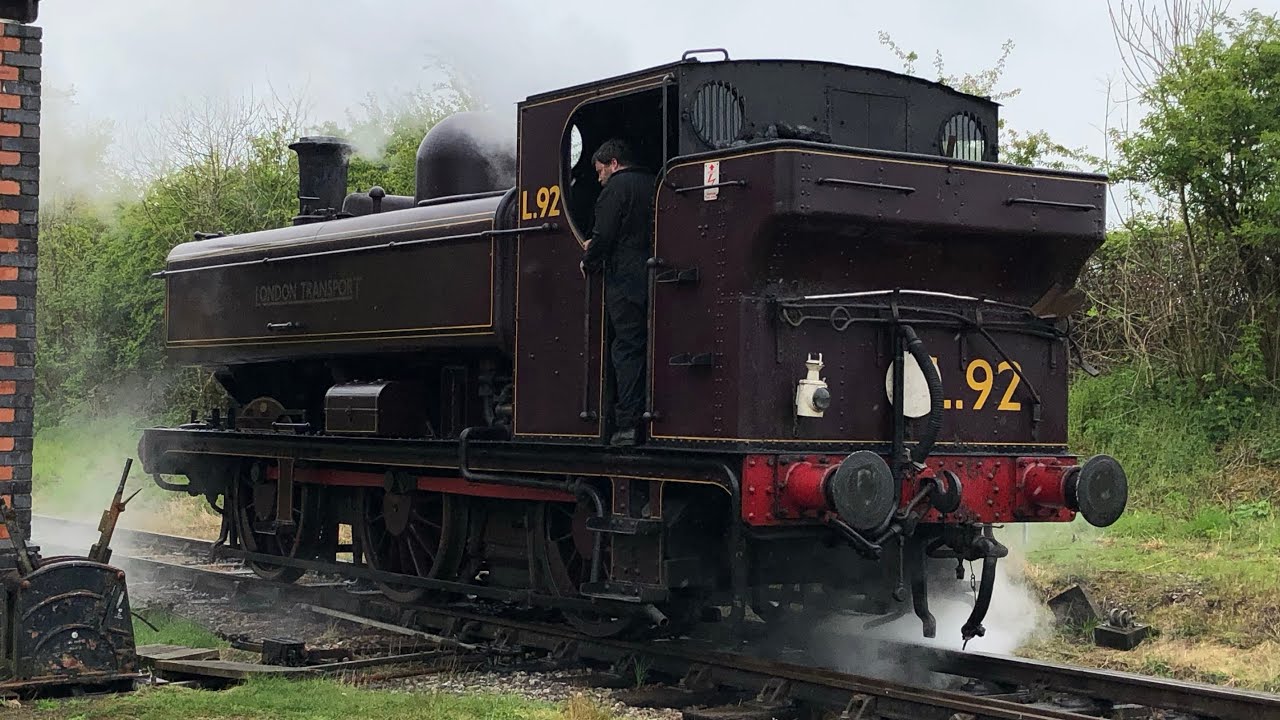 London Transport L92 Class 5700 Pannier Tank At Cranmore Leaving the ...
