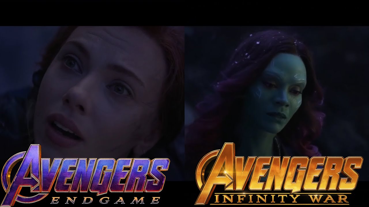 Avengers Endgame Black Widow Death / Gamora’s Death Comparison [HD ...