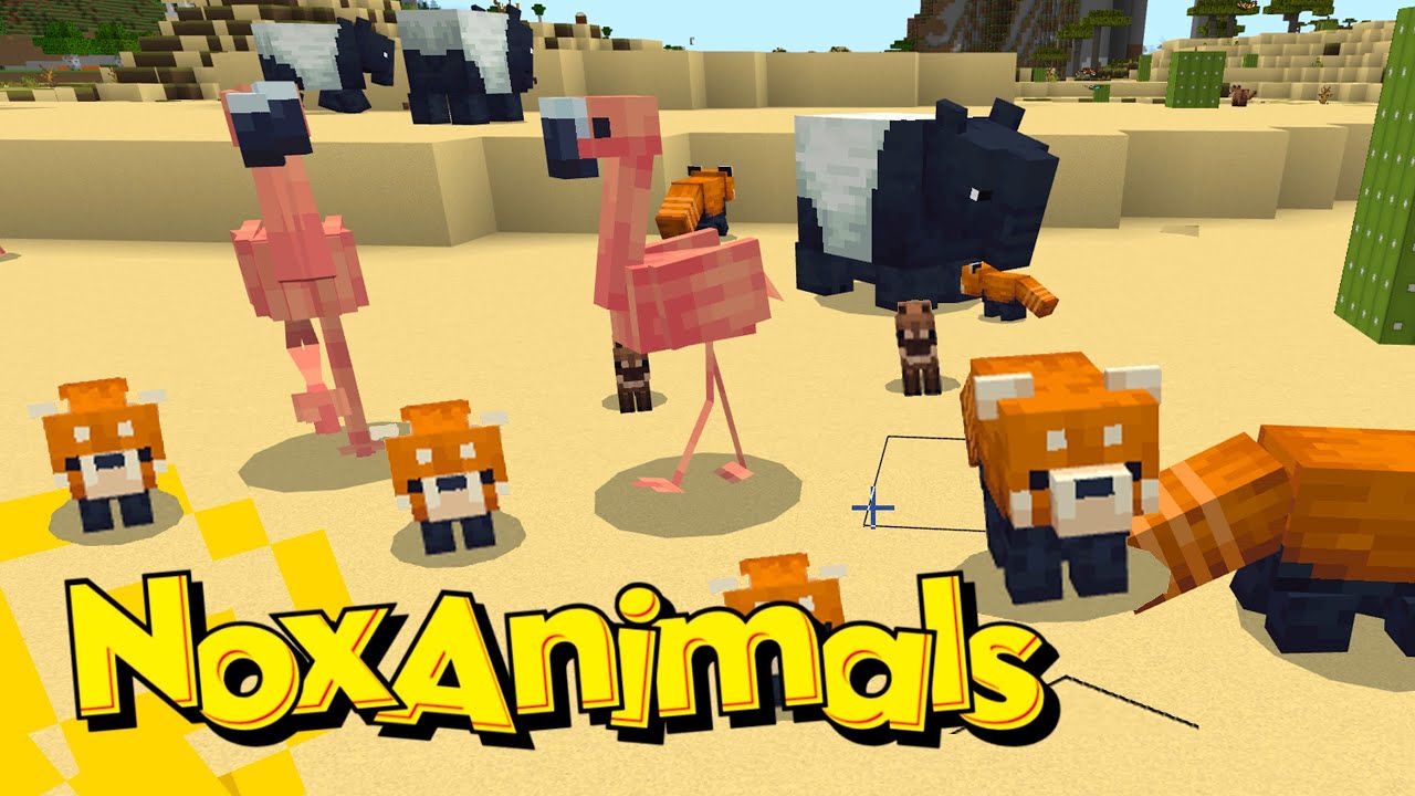 Mod Animal: Dive into the NoxAnimals Mod: Meet Minecraft's New Wildlife ...
