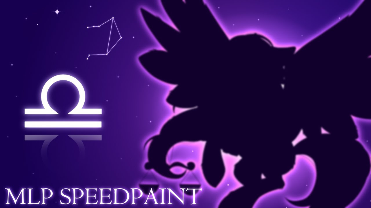 Zodiac Signs as Ponies [Libra] ♎ MLP Speedpaint - YouTube