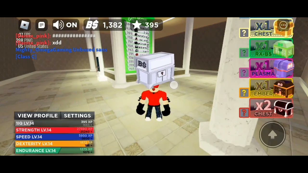 UNBOXING CHEST (BOXING LEAGUE) - YouTube