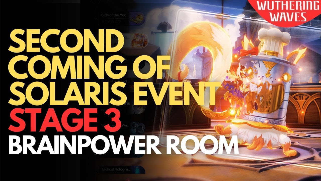 Second Coming of Solaris Ultra Event Stage 3 – Brainpower Room ...