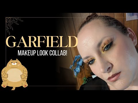 Garfield Makeup Look Collab! Creative makeup with friends # ...