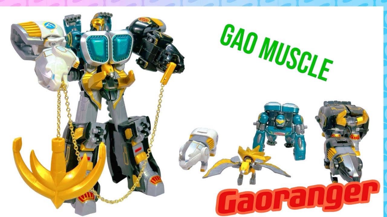 [มาแล้ววววว] SMP Gao Muscle Form Gaoranger (2001) - YouTube