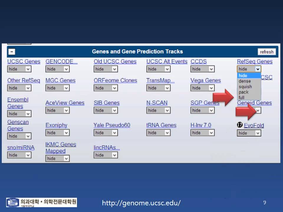 Genome Browser 사용법 - YouTube