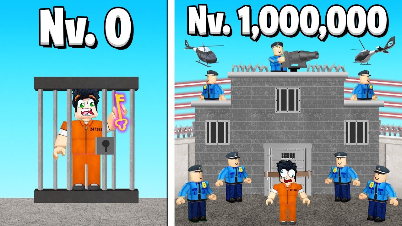 Passer DE PRISON NOOB à PRISON PRO SÉCURITÉ MAXIMUM sur ROBLOX ...