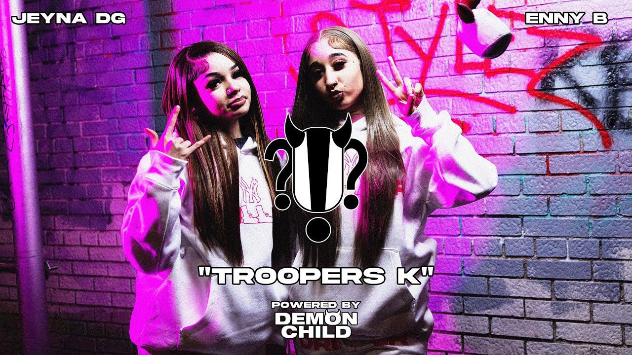 Jeyna DG x Enny B- "Troopers K"I !?! Huhh Live Performance #028 - YouTube