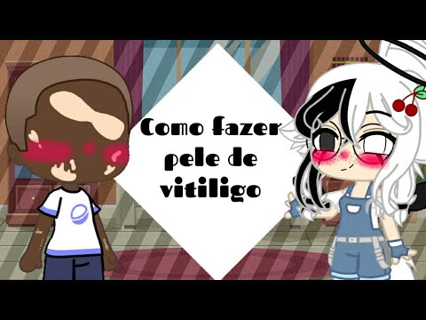 //Como fazer pele de vitiligo\\ //Gacha club\\ - YouTube