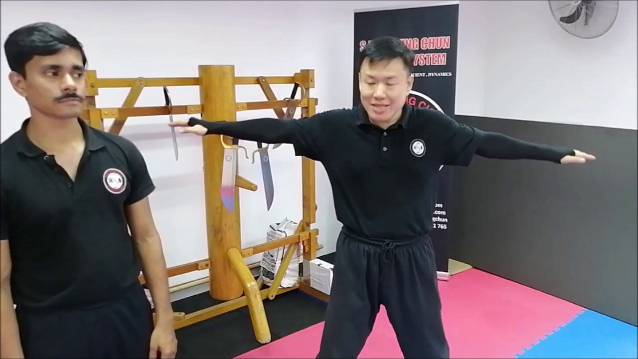 The whipping hand technique (faak sao) application. - YouTube