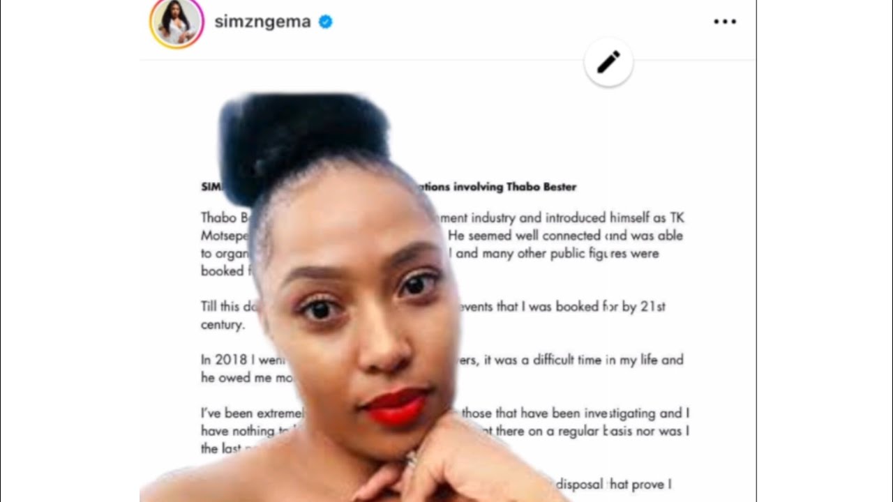 Sims Ngema admits visiting Thabo Bester in prison.😱 - YouTube