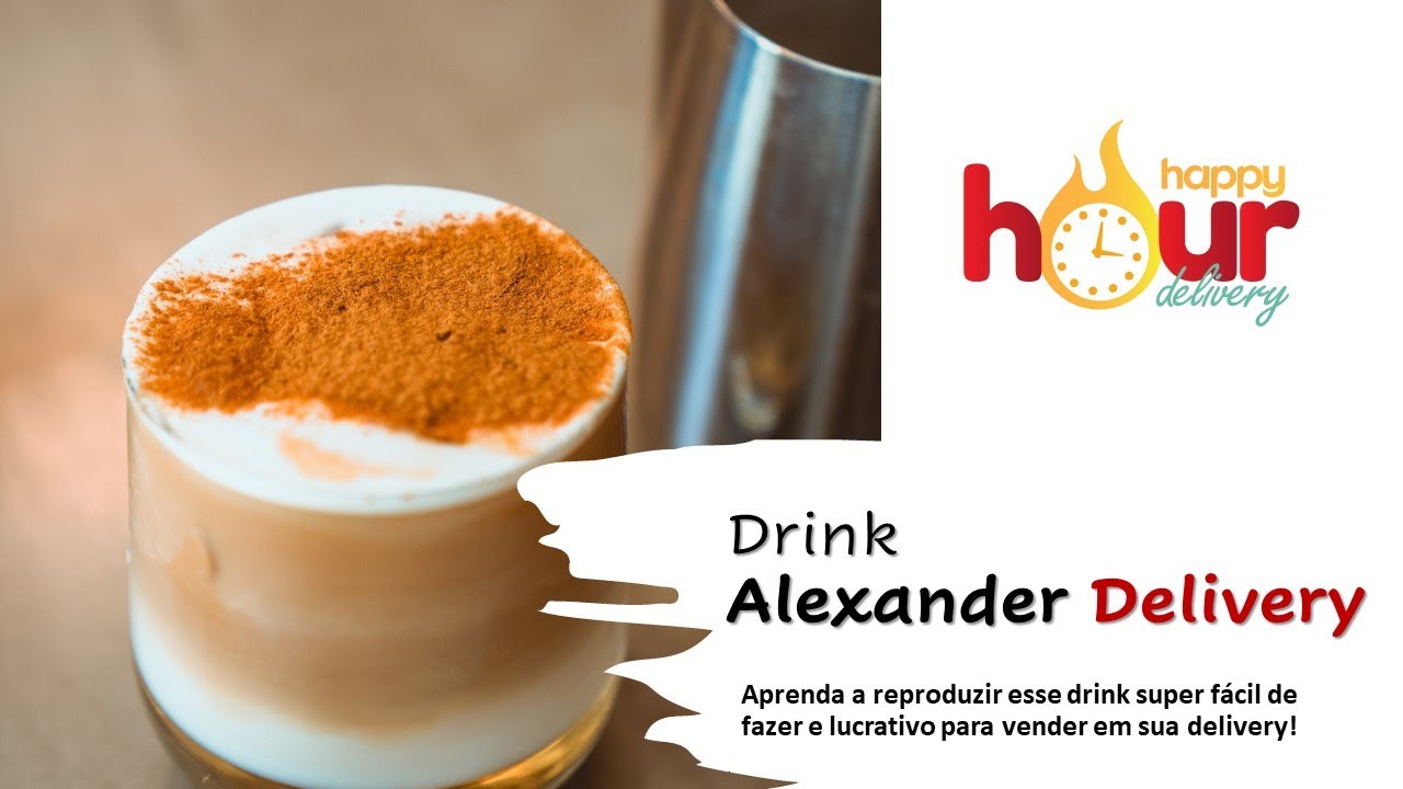Como fazer Drink Delivery Alexander - Fácil e Rápido. - YouTube