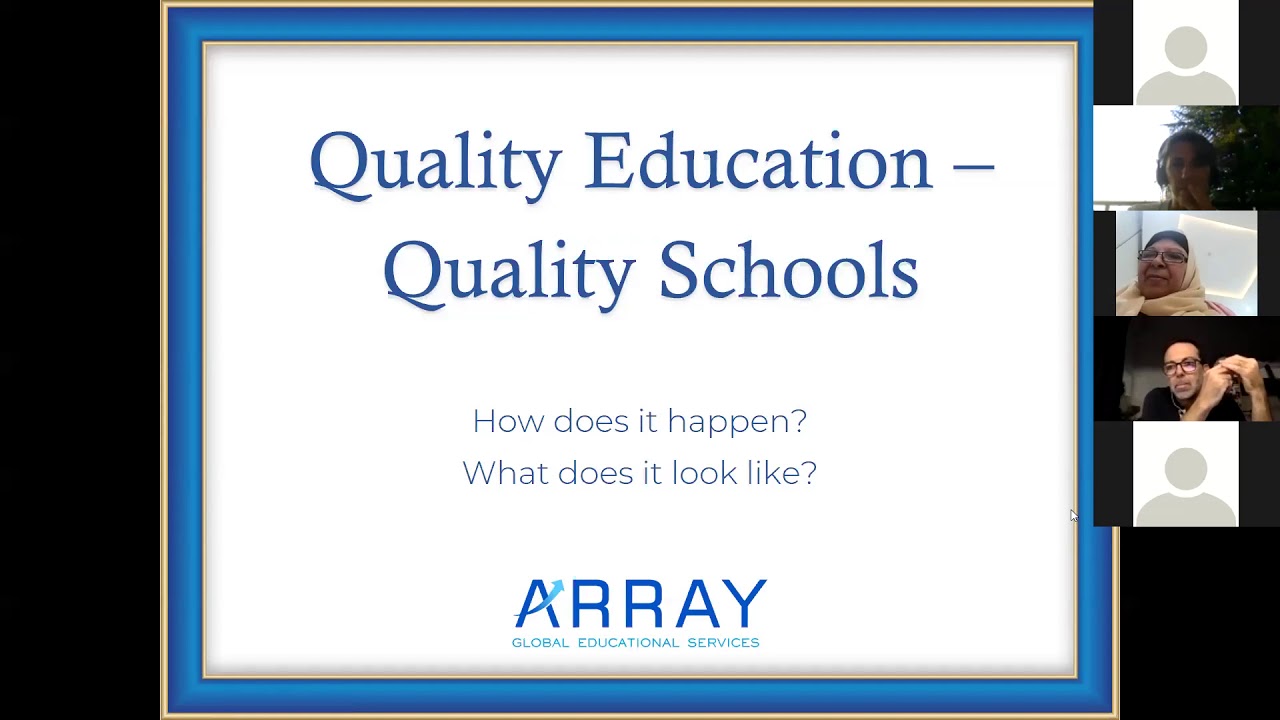 Quality Education - Quality Schools Workshop Presentation to CRDP ...