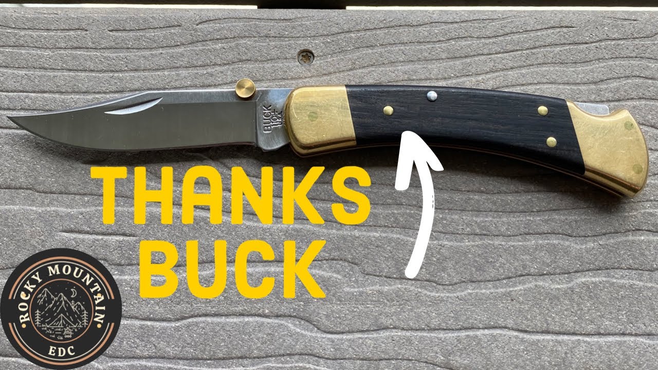 Buck 110 Overview and Impressions - YouTube