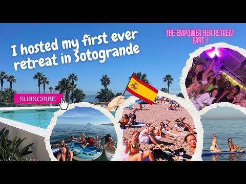 Dance Retreat in Spain 🇪🇸🌴✈️ Twerk, Heels & Girls Trip Vibes | Sotogrande Part 1