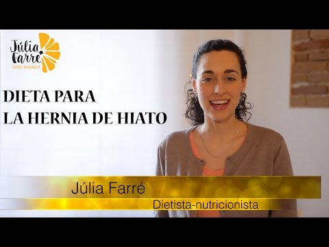 🔴 Hernia de hiato y dieta ¿Qué comer para mejorar?