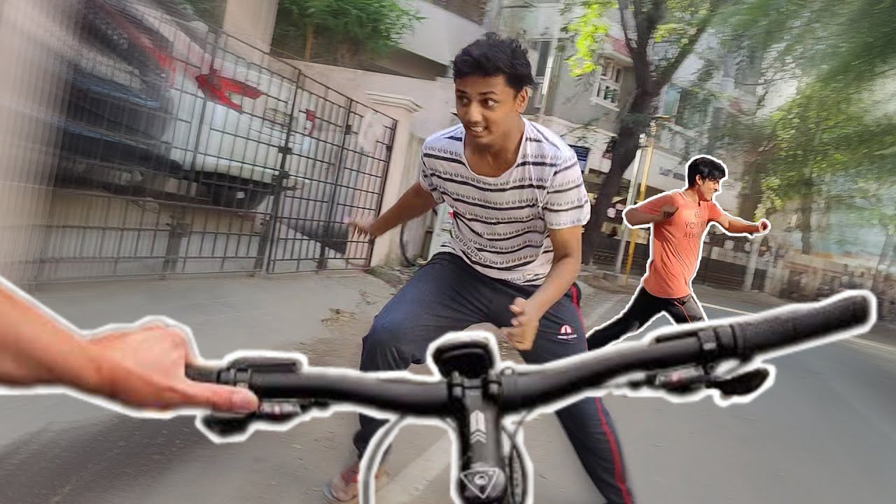 BEST EVER Cycle Chase | Insane Stunts and Chasing | Runners Vs. BMX ...