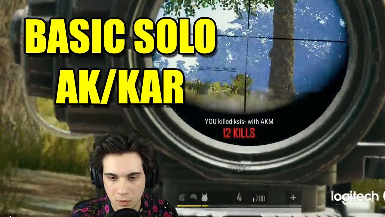 Basic Solo AK/Kar | PUBG Stream Highlights - YouTube