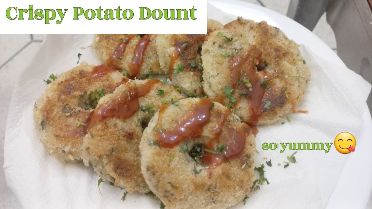 Crispy Potato Dount/ Alu Dount Perfect Dount Recipe - YouTube