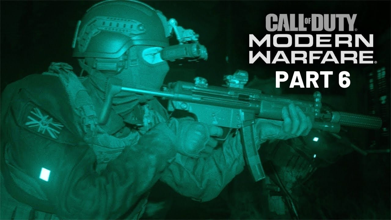 Call Of Duty Modern Warfare Campaign Gameplay Walkthrough Part 6